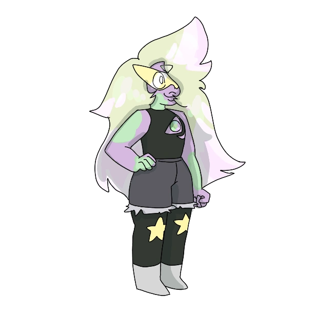i made of fusion of amethyst and peridot, meet Ruby Zoisite! | Fandom