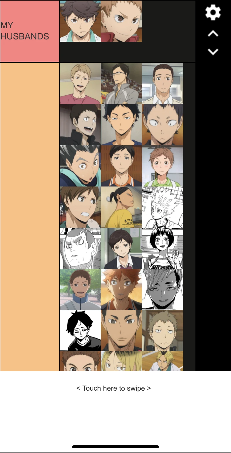 Look at my Haikyu tier list | Fandom