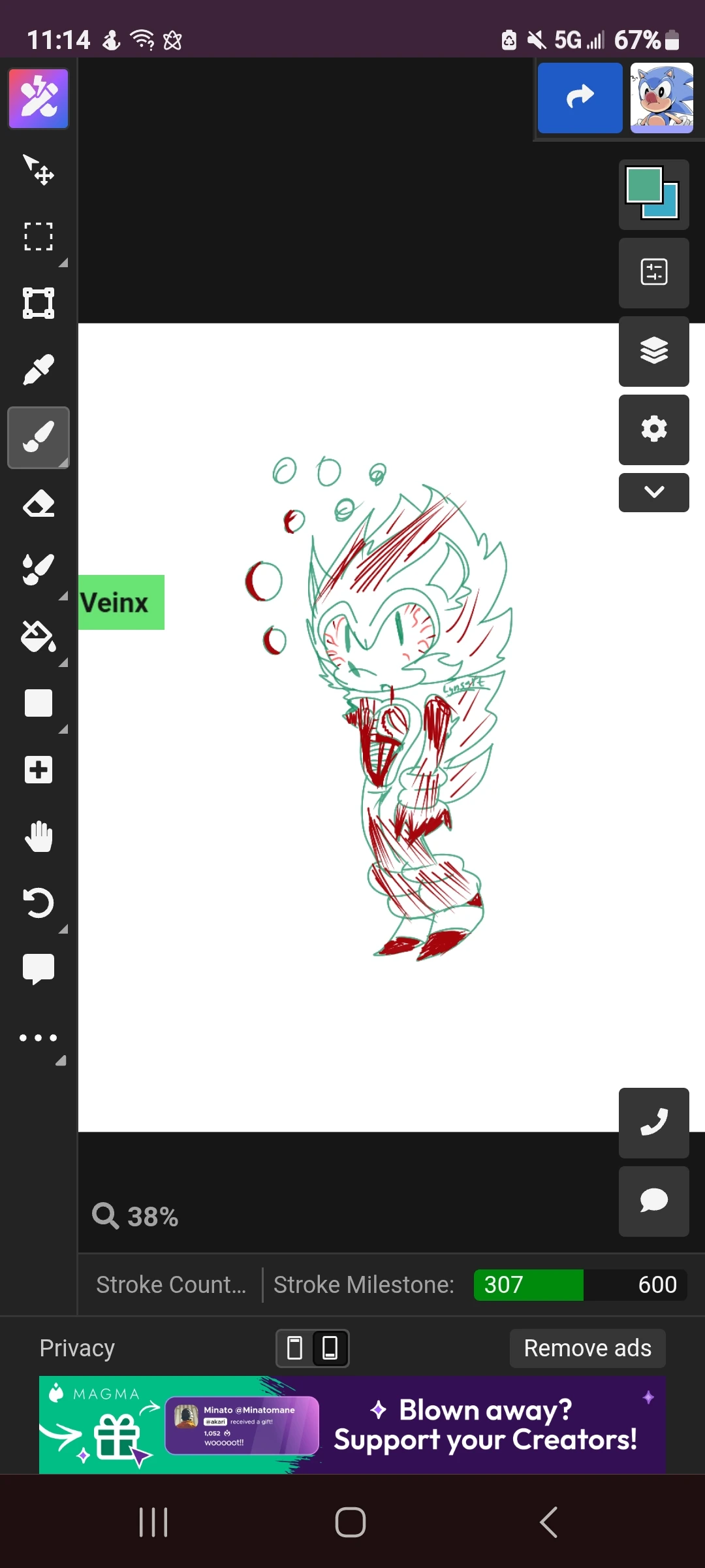 I started to draw more in Magma Art | Fandom