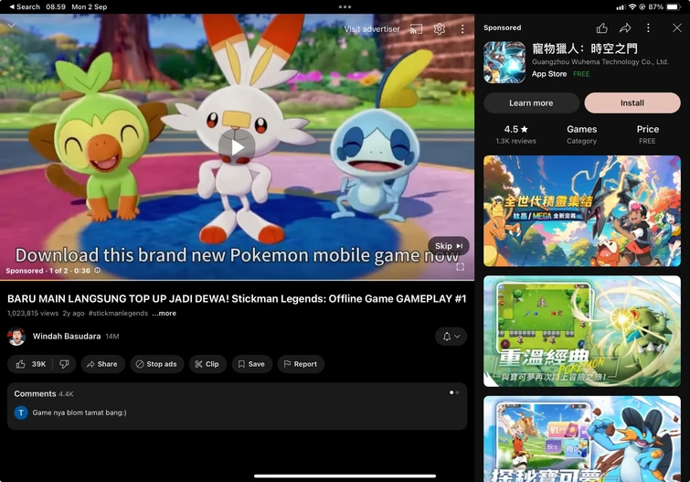 Found another fake Pokémon Mobile Game ad on my friends tablet | Fandom