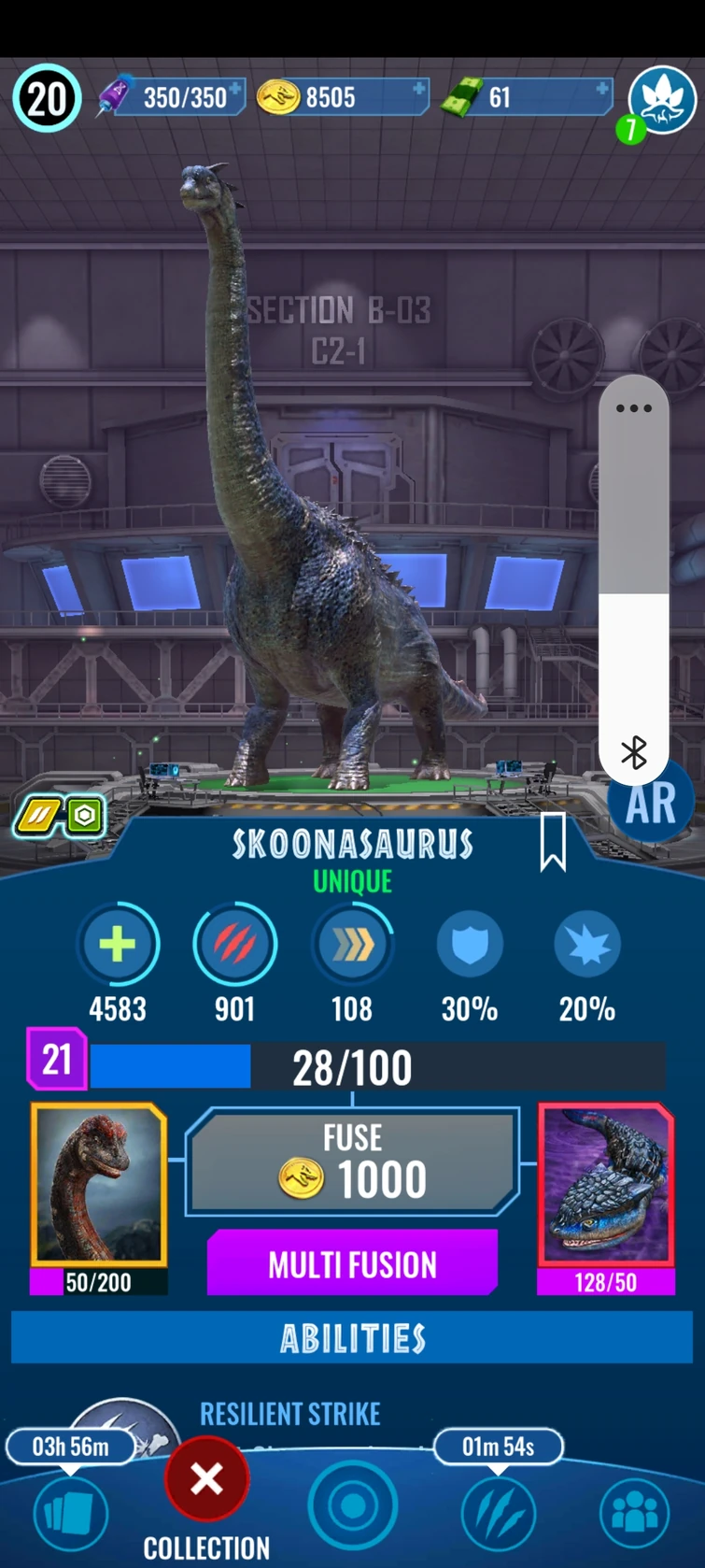 My latest creation in Jurassic world alive | Fandom