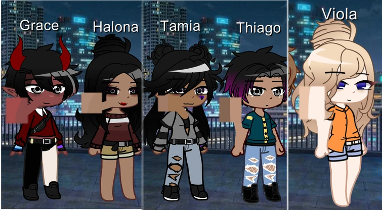 Comparing skintones on my updated Flicker Characters | Fandom