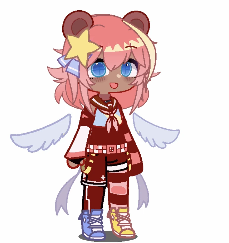 Decided to make my oc in Mika rou’s style bc I can’t sleep | Fandom