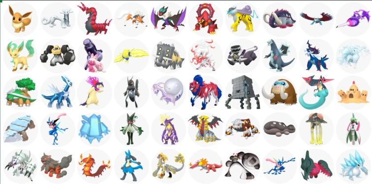 Rate my top 50 favorite Pokémon | Fandom