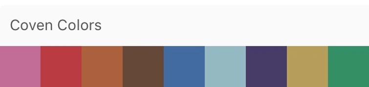 Here’s all the track/coven colors | Fandom