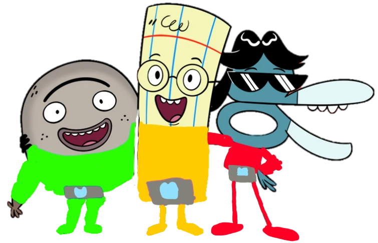 Rock Paper and Scissors as Sam, Alex and Clover | Fandom