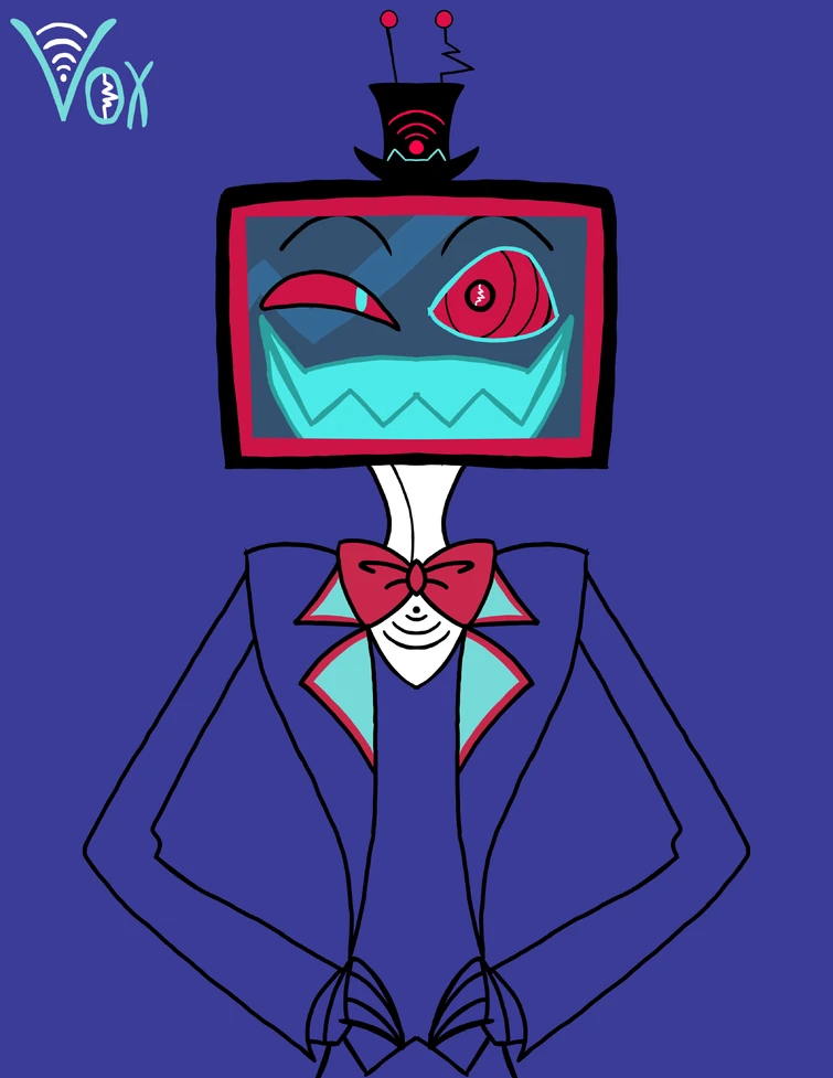 I made cursed cat alastor and currently working on Vox | Fandom