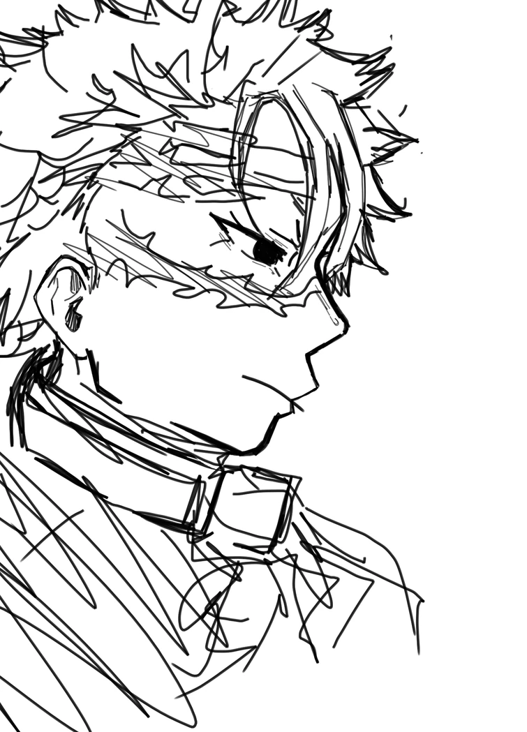 I'm having a bad day because I can no longer draw Sanemi properly. 💀 ...