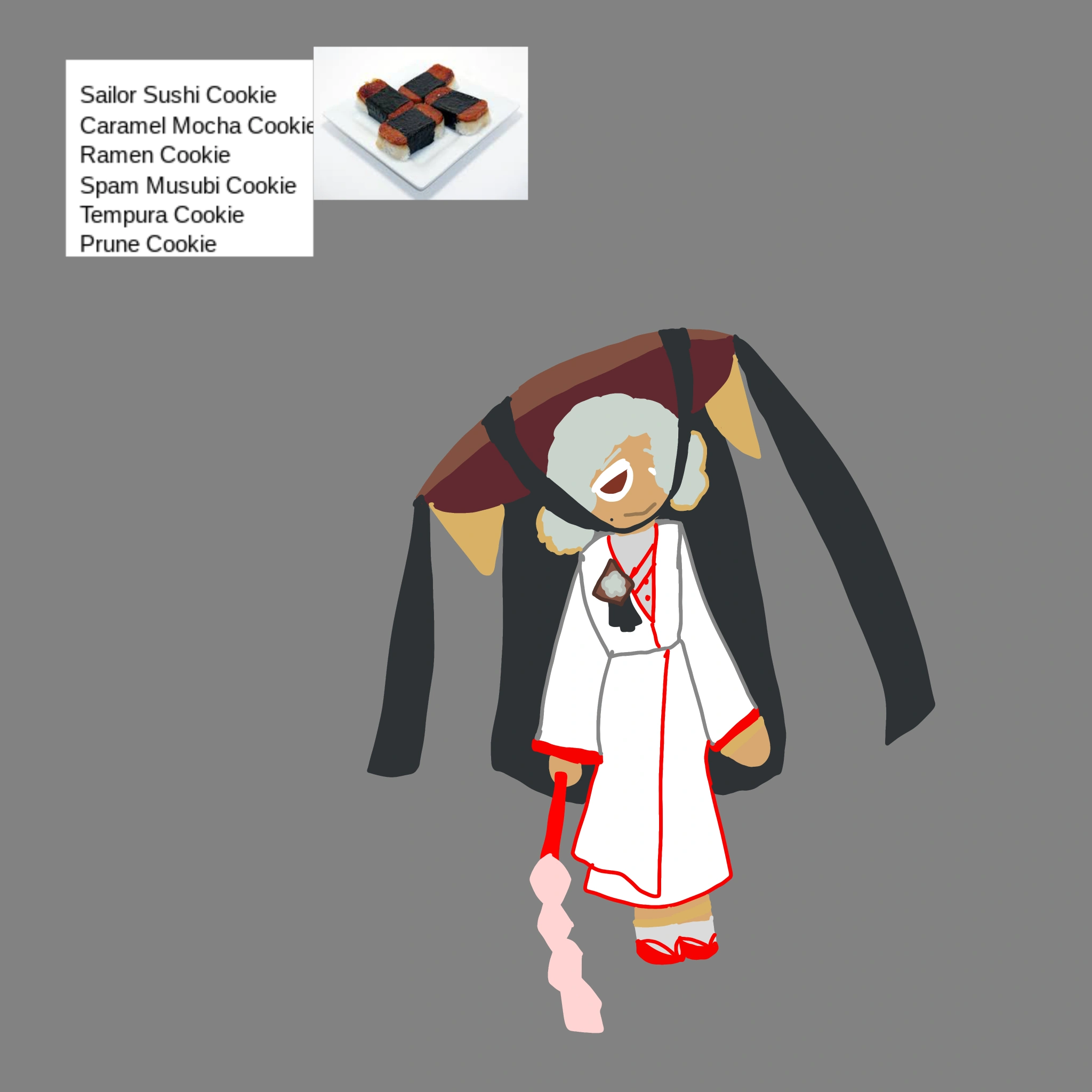 Sailor Sushi Cookie and Spam Musubi Cookie | Fandom