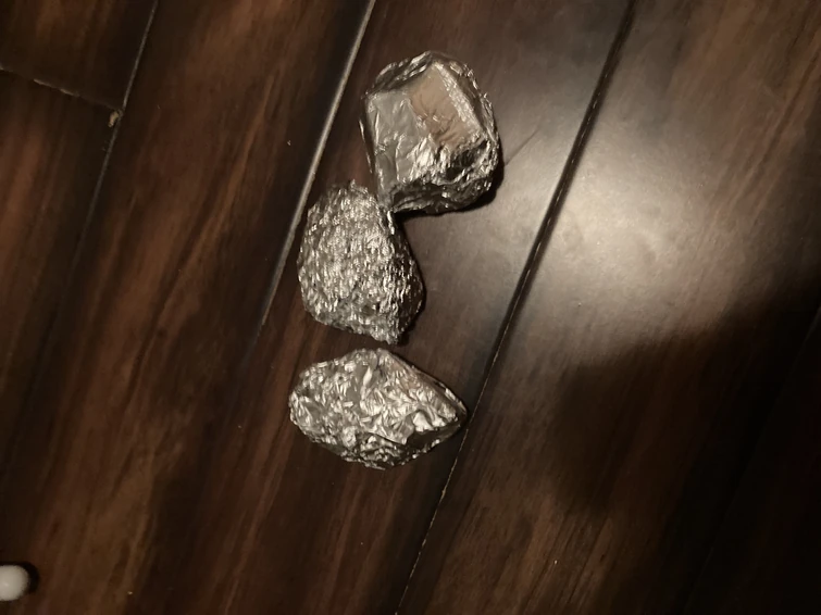 rocks i covered in tinfoil | Fandom