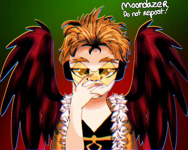 Made Hawks fanart because yes | Fandom