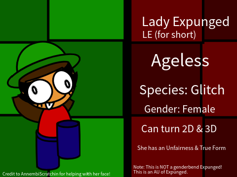 so I made Lady Expunged/My DnB AU | Fandom