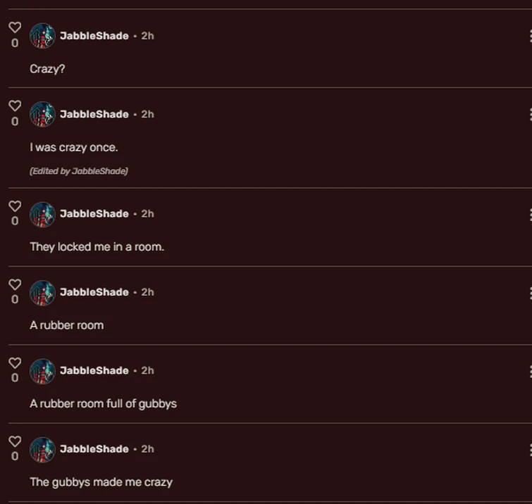 Jabble are you generally okay | Fandom