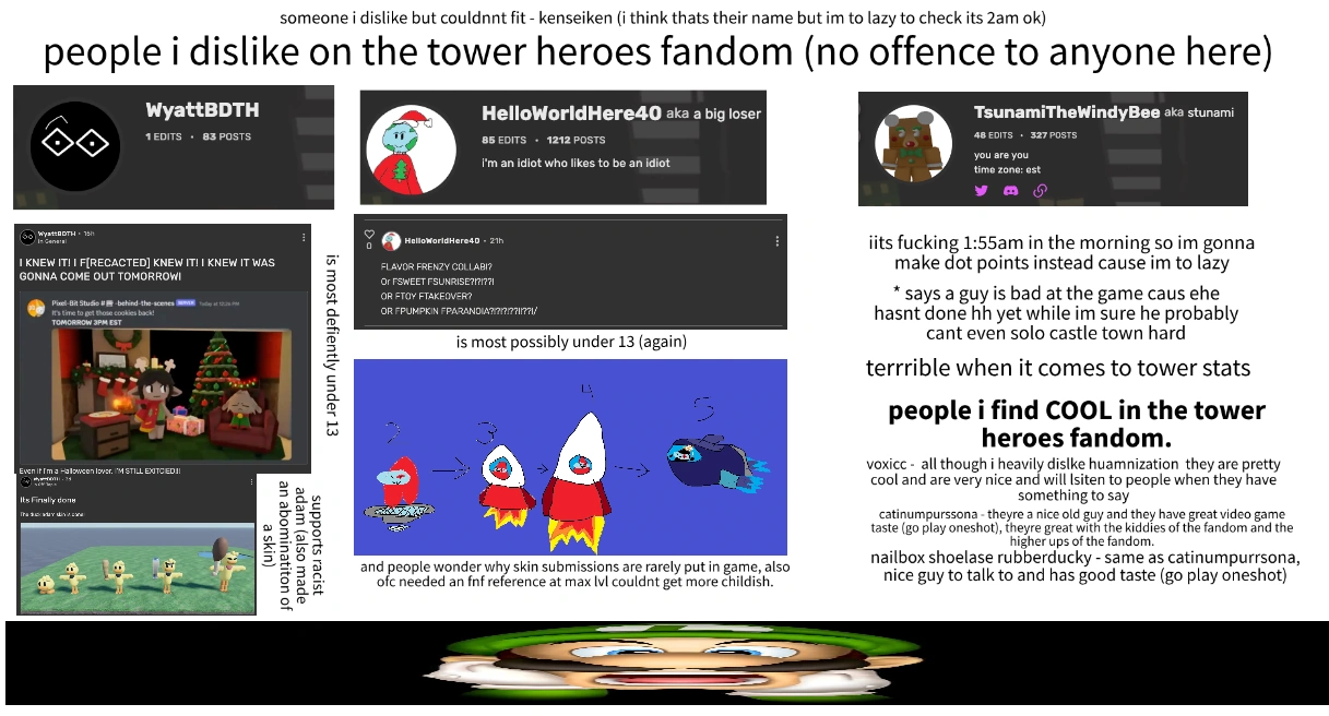 little rant i randomly had at 2am in the morning | Fandom