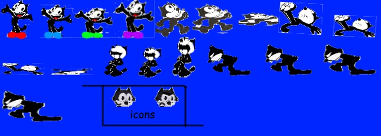 Vs. Felx Sprite Sheet | Fandom
