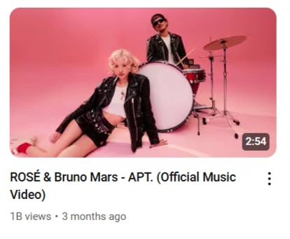 APT REACHED 1B VIEWS IN 3 MONTHS?! | Fandom