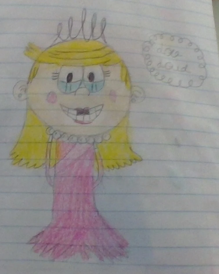 My Sketch of Lola Loud (Colored) | Fandom