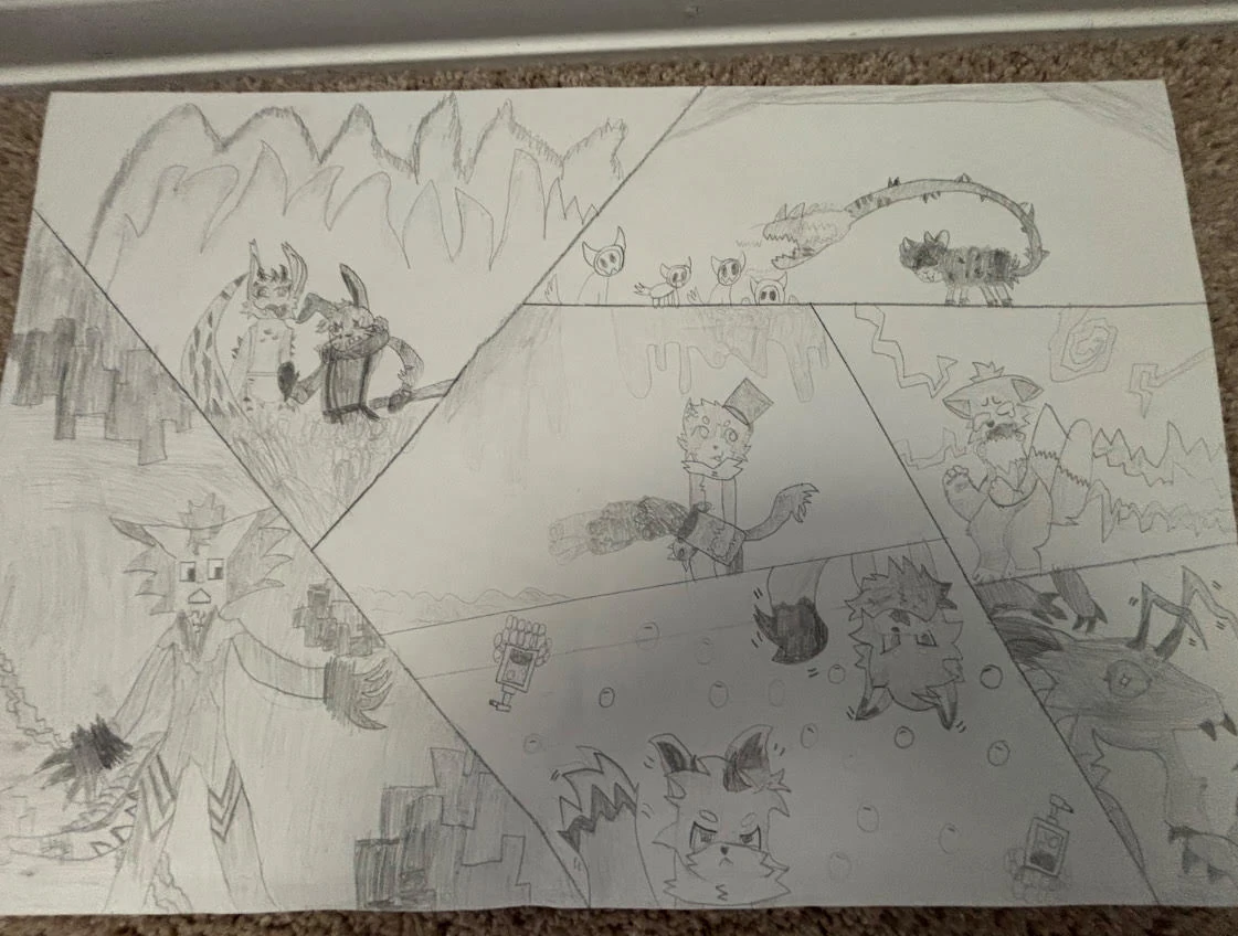 I made this kp art at school | Fandom