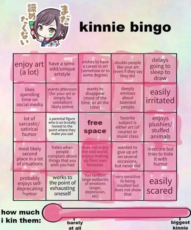 Doing kinnie bingos w my kins!!! | Fandom