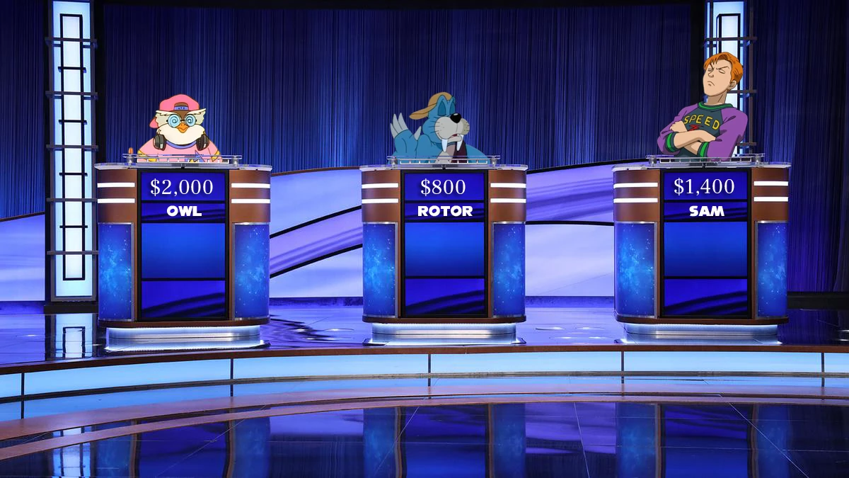 Just a typical episode of Jeopardy. | Fandom