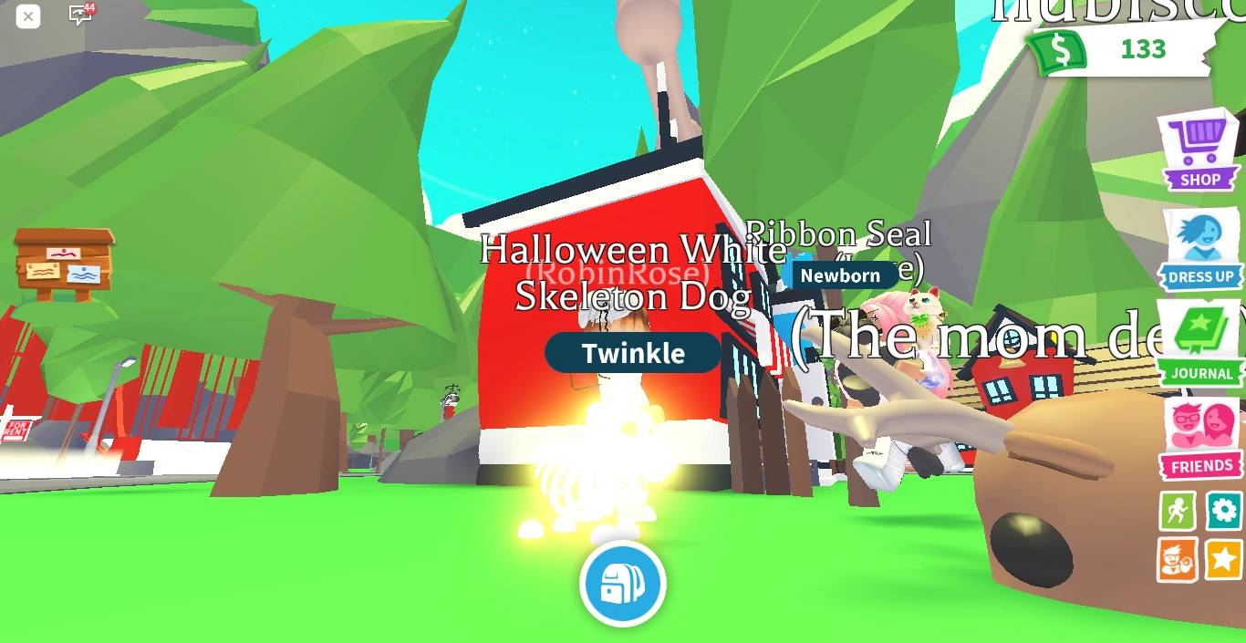 The neon skele dog is too shiny | Fandom