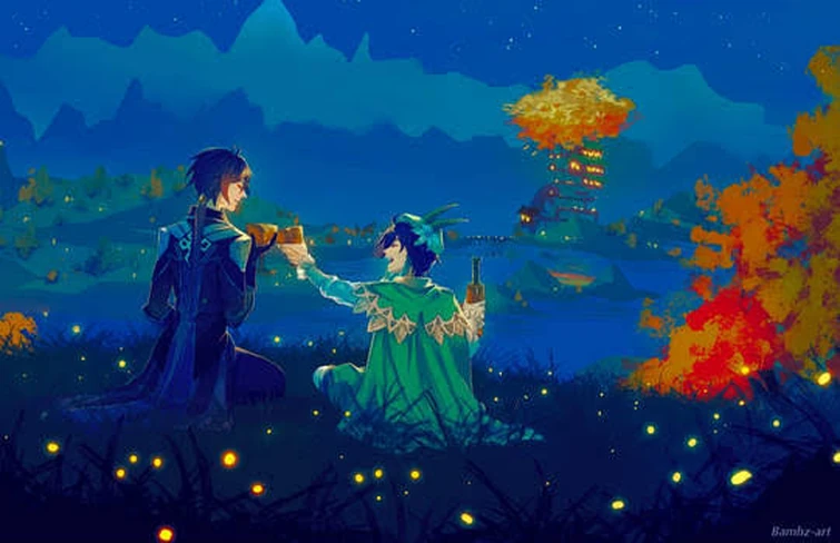 Venti Sad Backstory In My Version with a Song from HI3 (Honkai Impact ...