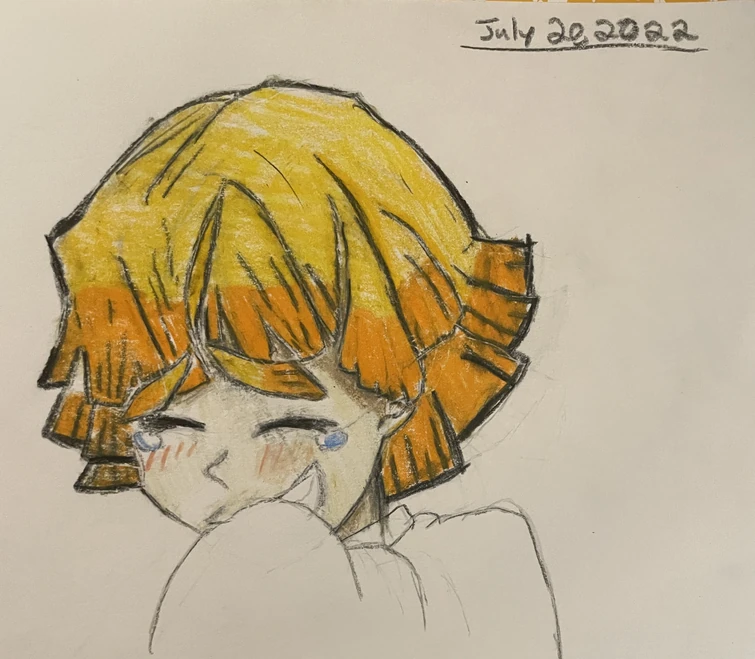 Take my drawing of zenitsu | Fandom