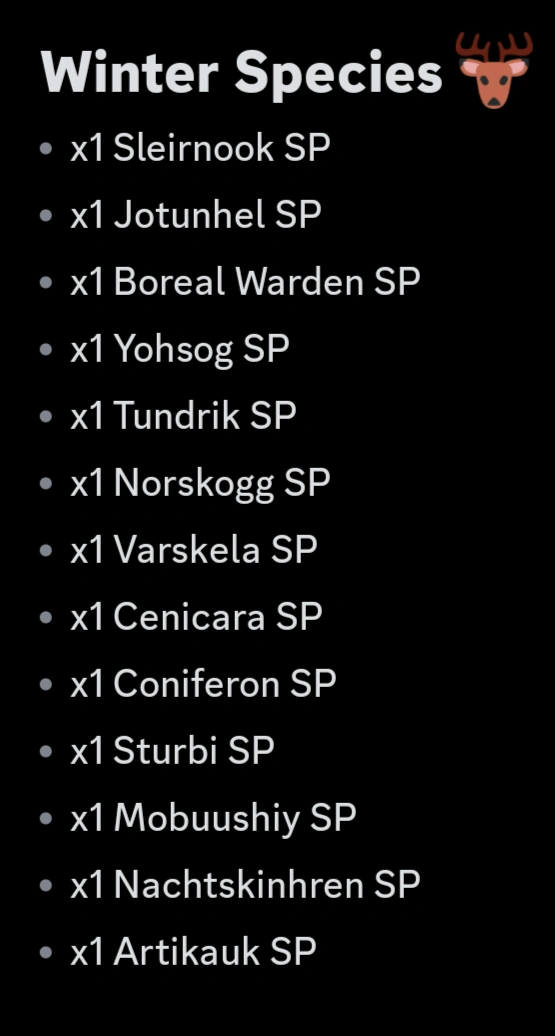 So many winter specs | Fandom