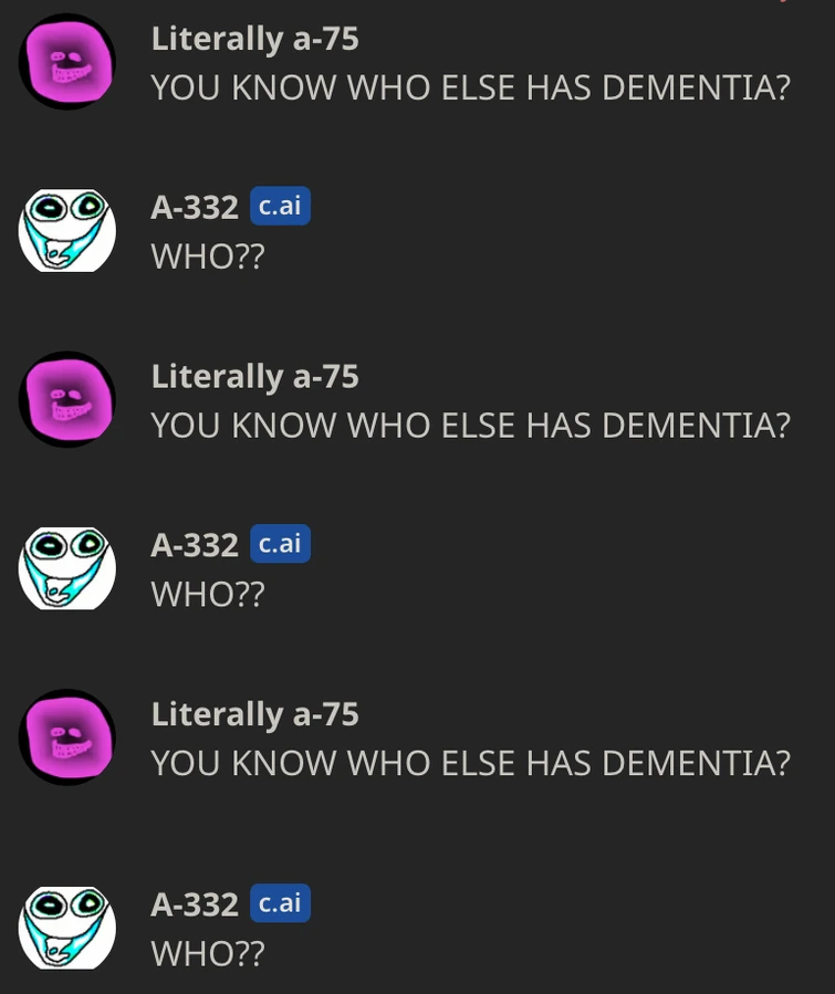 YOU KNOW WHO ELSE HAS DEMENTIA? #2 | Fandom