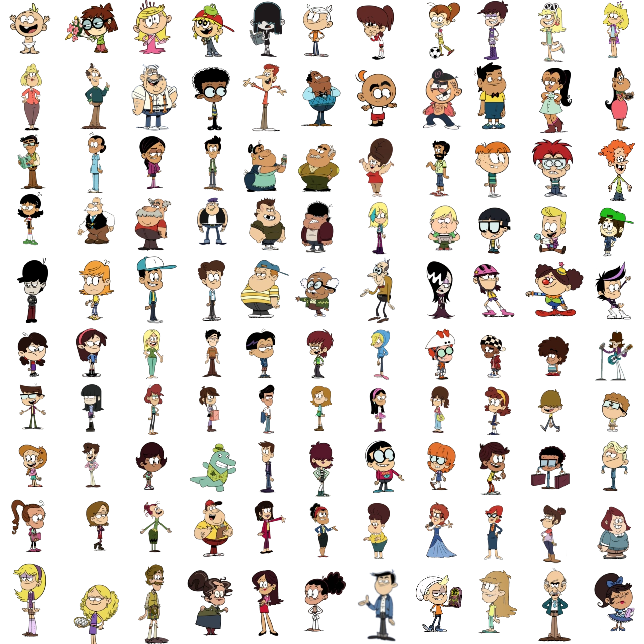 110 loud house characters render | Fandom