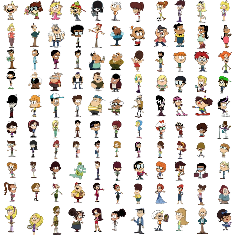 110 loud house characters render | Fandom