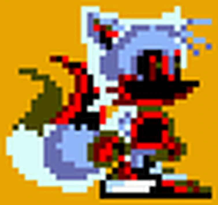 made a sprite for glitch tails! hope ypu like it! | Fandom