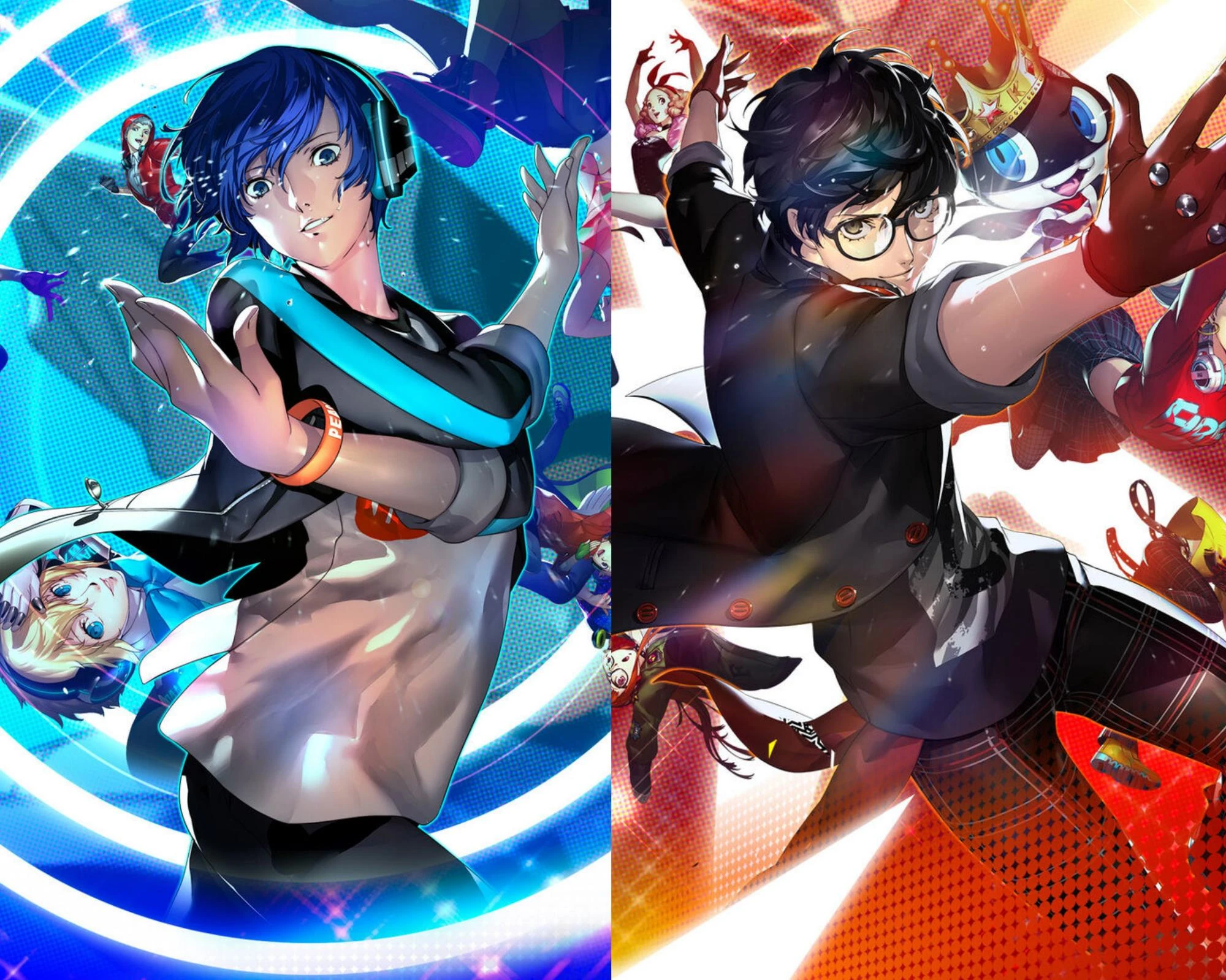 7 years ago today, Persona 3 Dancing Moon light and Persona 5 Dancing ...