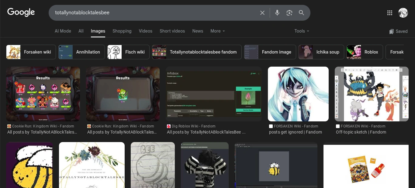 searched up my username on google | Fandom