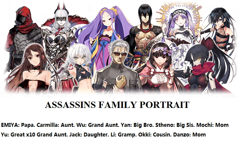 Assassins Family Portrait, say cheese~ | Fandom