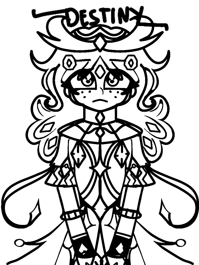 uncolored stella sketch | Fandom