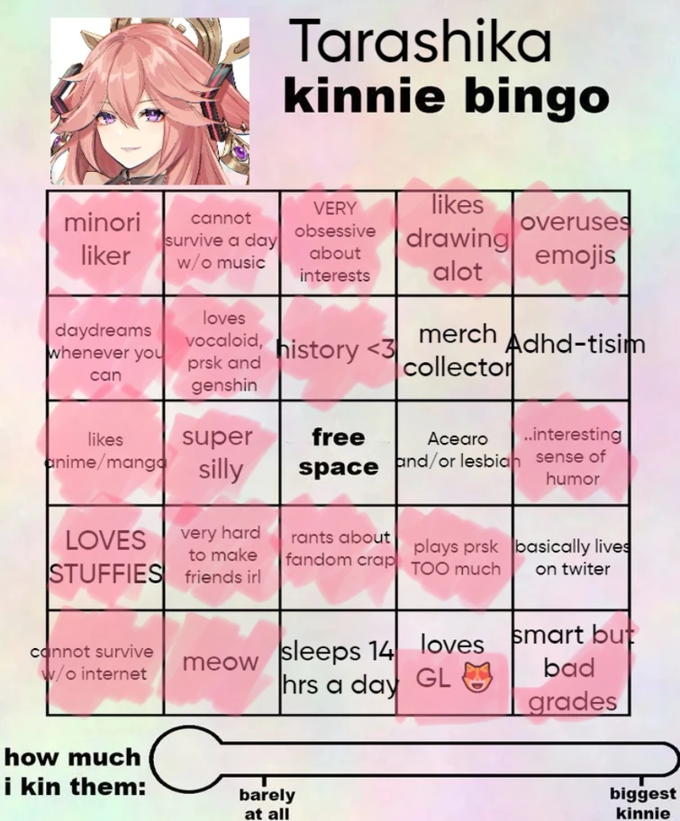 GUYS I MADE A KINNIE BINGO OF MYSELF | Fandom