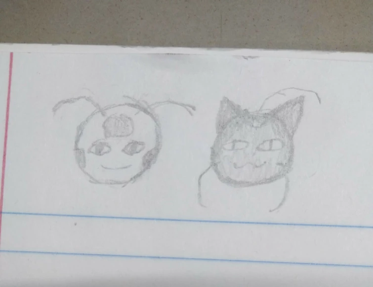 Drawing of Tikki and Plagg | Fandom