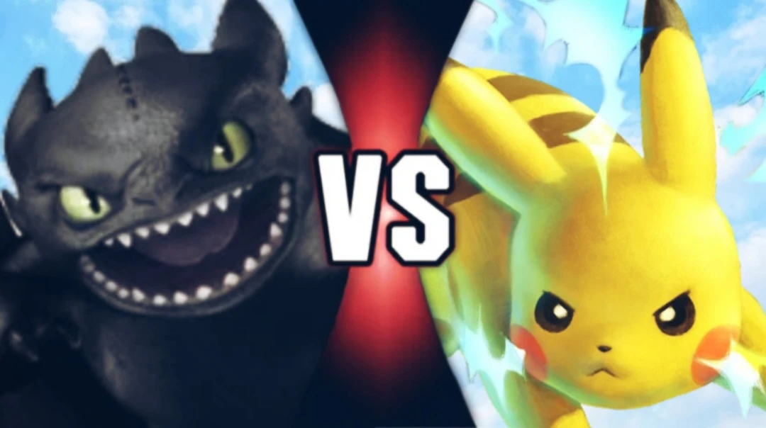 Death battle toothless vs pikachu (how to train your dragon vs pokemon ...