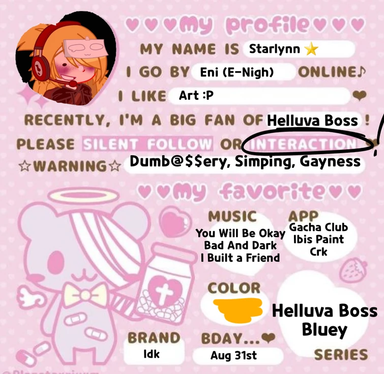 Random Little Profile thingy | Fandom