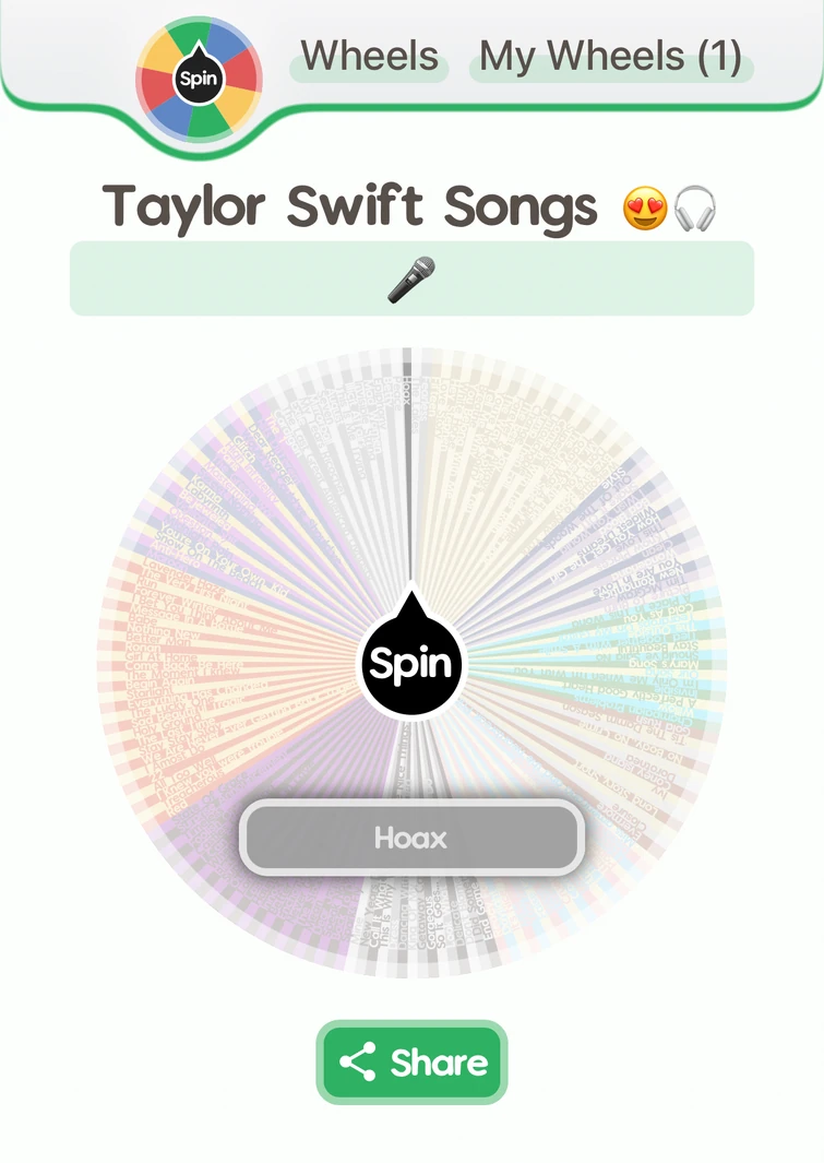 Wheel of Taylor PT4 | Fandom