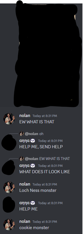 nolan called my friend a cookie monster | Fandom