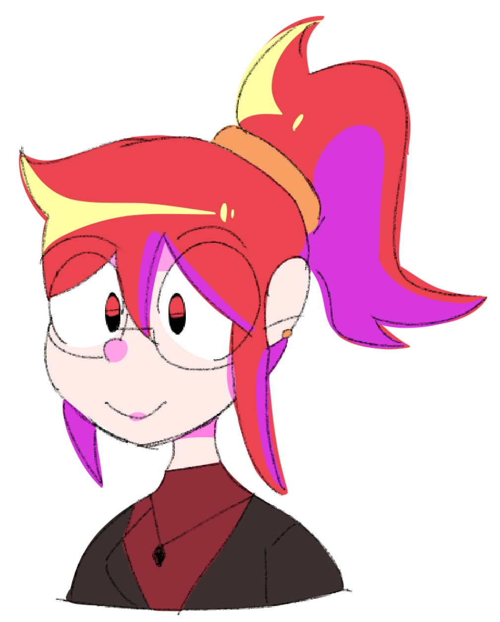 Doodle of an old oc | Fandom