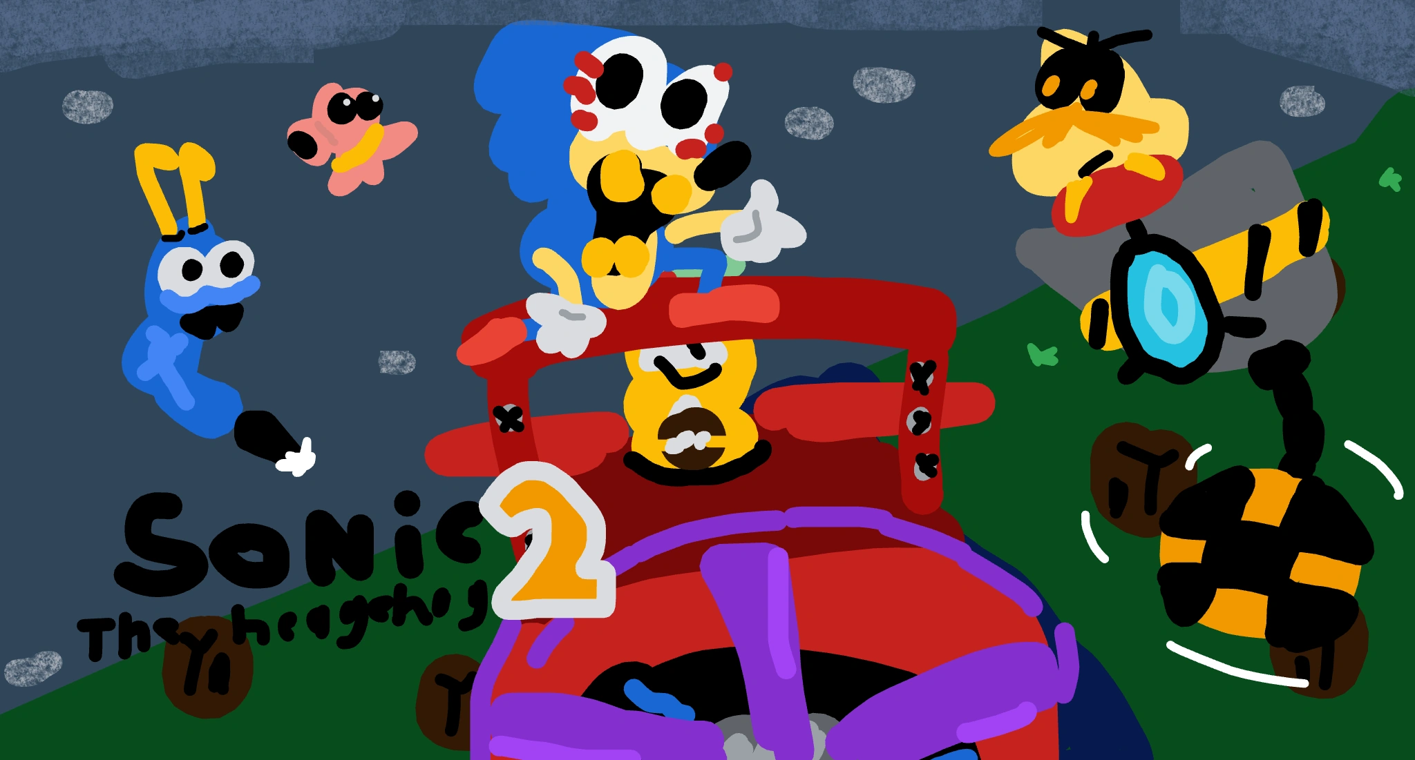 Sonic The Hedgehog 2 Movie drawn trailer | Fandom