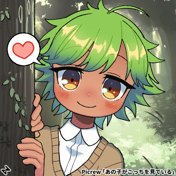 so i made the juice bar regulars in the picrew trend thing (or at least ...