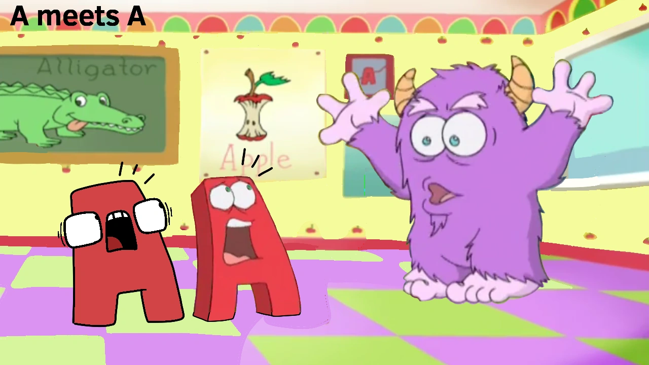 Alphabet Lore meets The Letter Factory A - D | Fandom