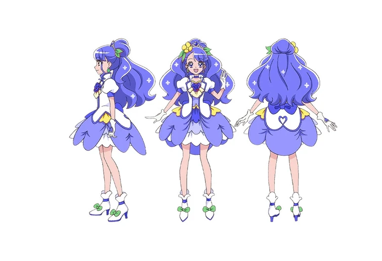 All of the pink cures but BLUE!? | Fandom