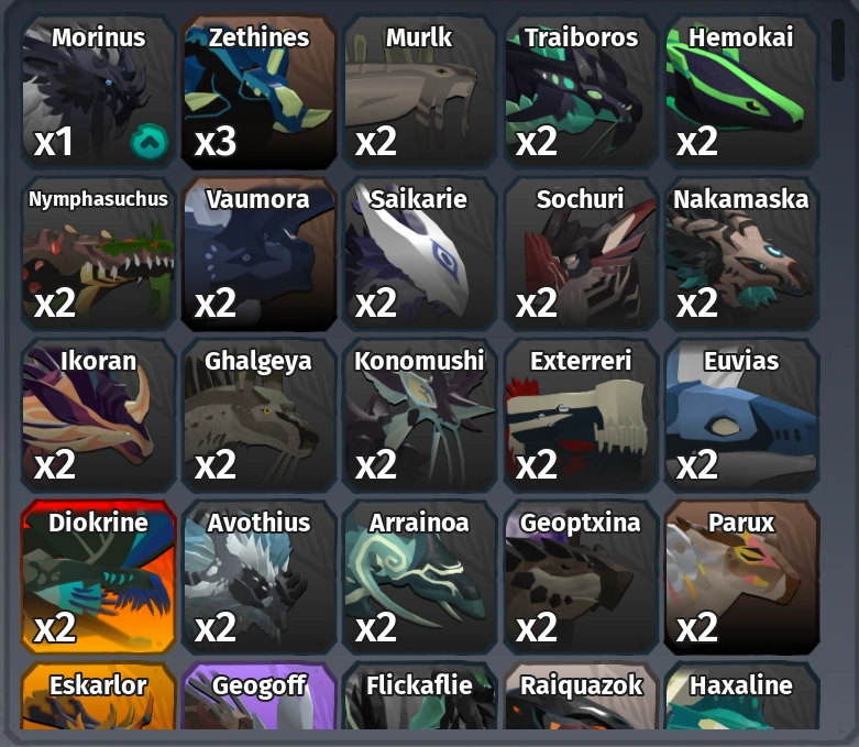 Trading Caldonterus for Mijusima | Fandom