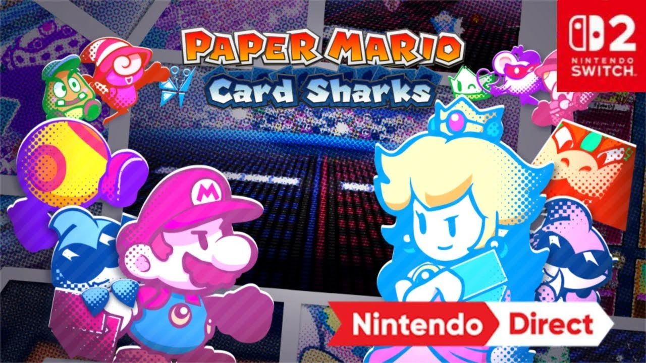 Paper mario:card sharks Official Teaser | Fandom