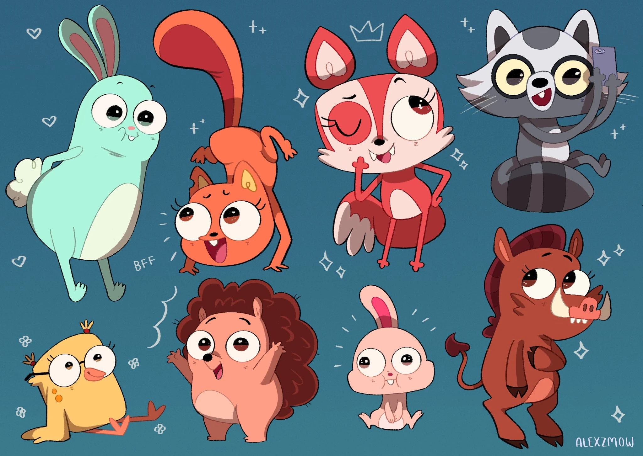 Some of da coolest critters in Table Town from Kiff (2023) by alexz ...
